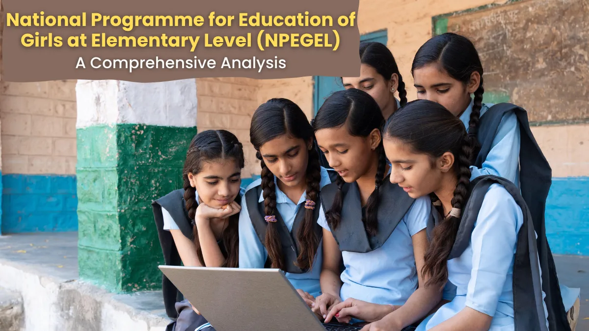 National Programme Education Girls Elementary Level NPEGEL Analysis