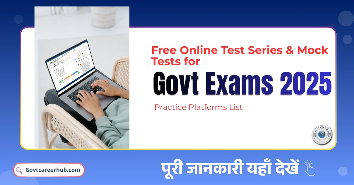 Best Free Mock Test Platforms For Govt Exams 2025: Top-10